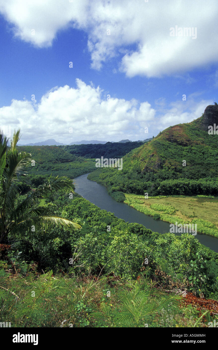 Wailua River, USA, Hawaii, Kauai Stock Photo - Alamy
