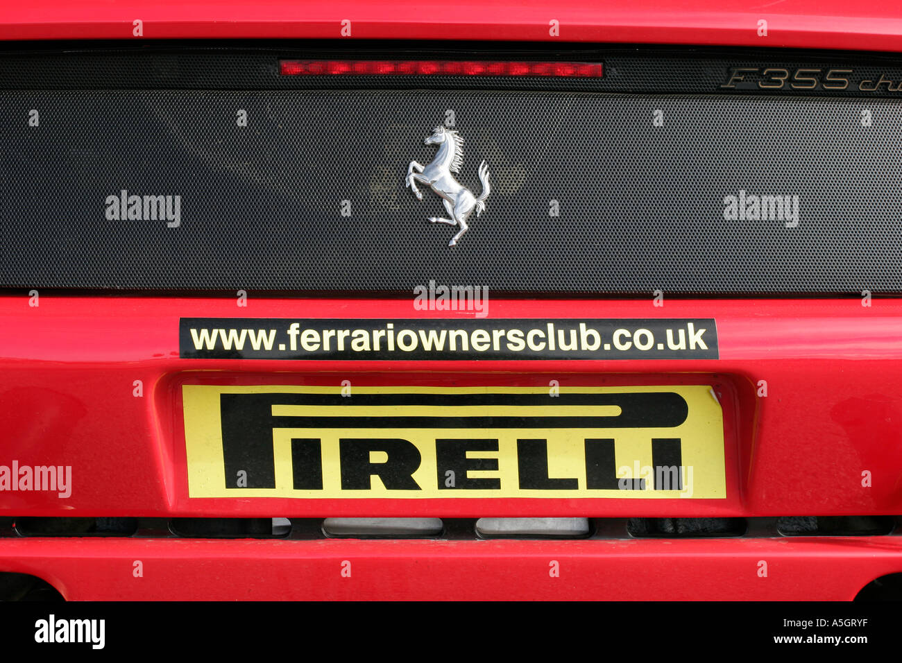 Ferrari sports car performing on the race track Stock Photo - Alamy