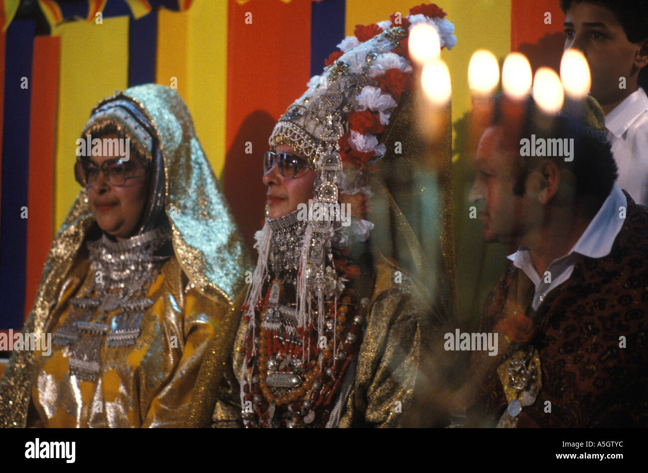 Ida Nudel in Israel dressed as a Yemani Bride 1985 1980S HOMER SYKES ...