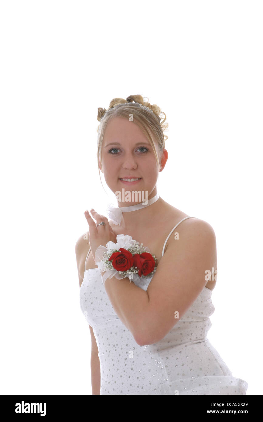 Wearing prom dress hi-res stock photography and images - Alamy