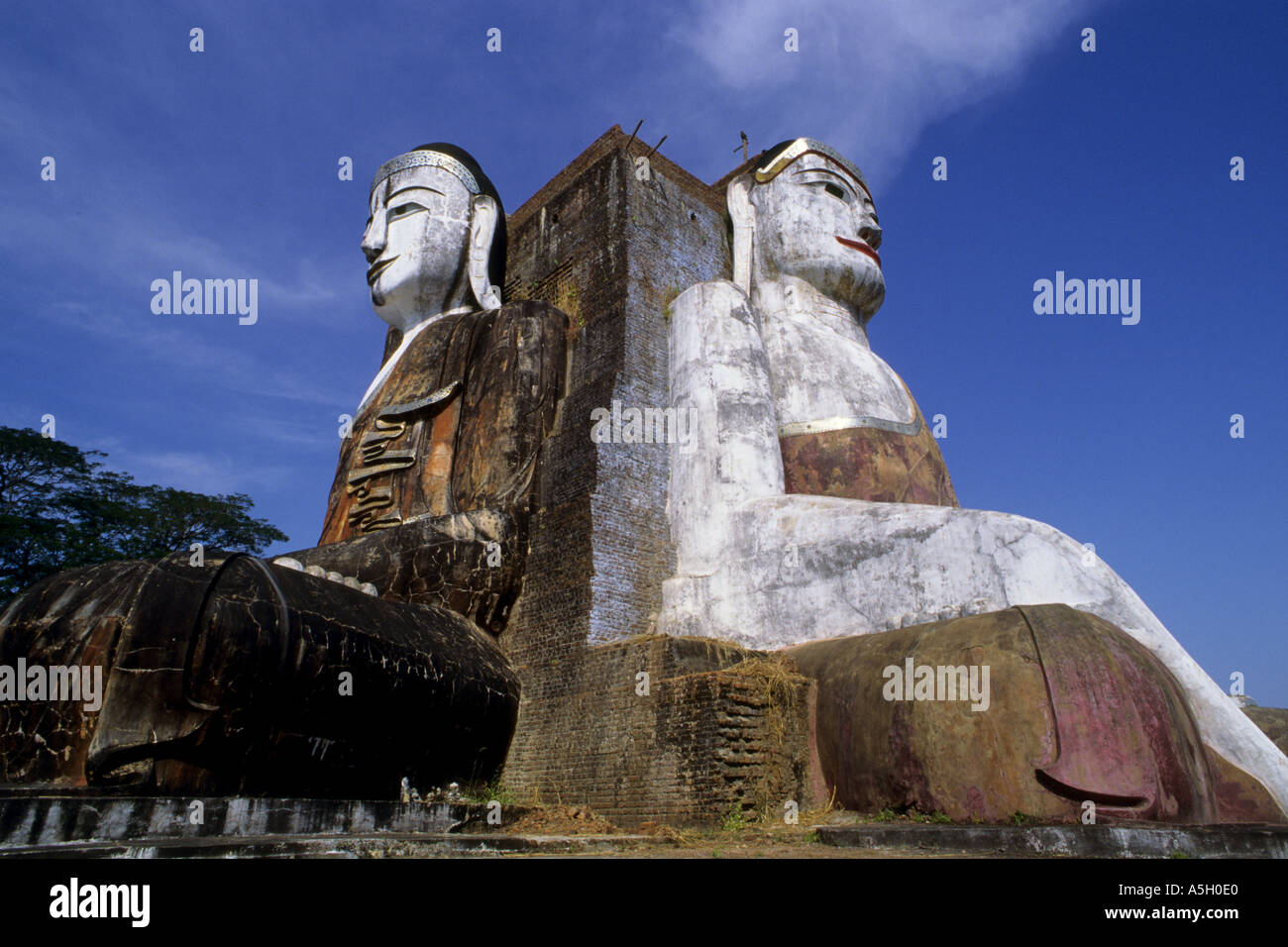 Myanmar Bago Buddhas Stock Photo - Alamy