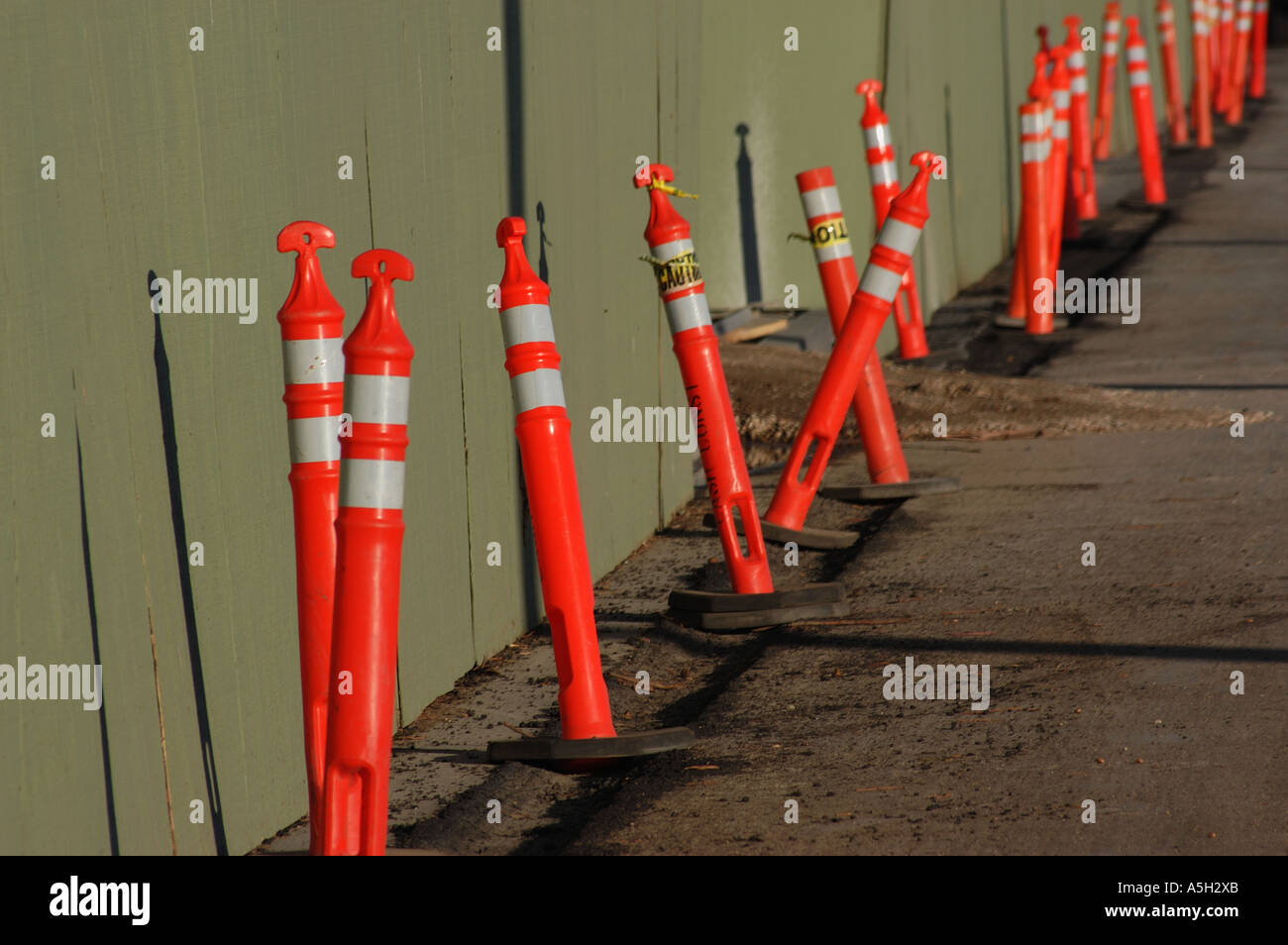 Construction safety cones hi-res stock photography and images - Alamy