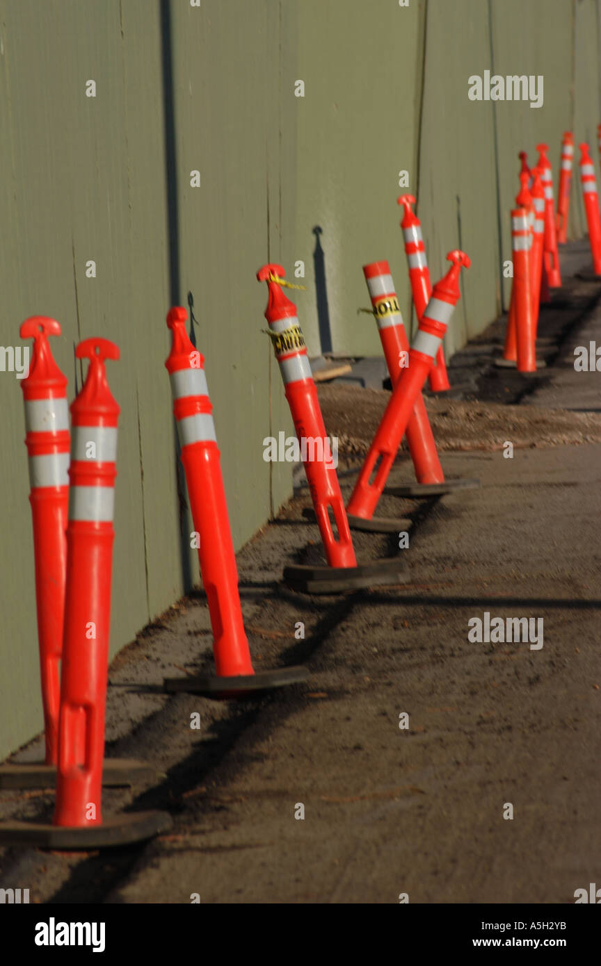 Construction safety cones hi-res stock photography and images - Alamy