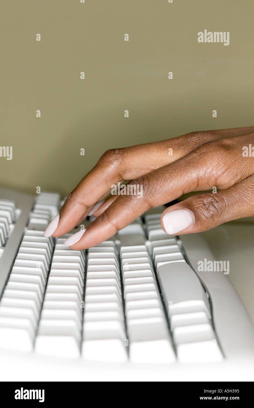 Hand typed hi-res stock photography and images - Alamy