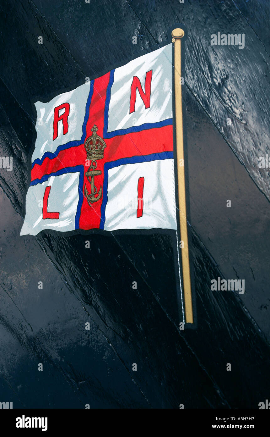 Rnli lifeboat flag hi-res stock photography and images - Alamy