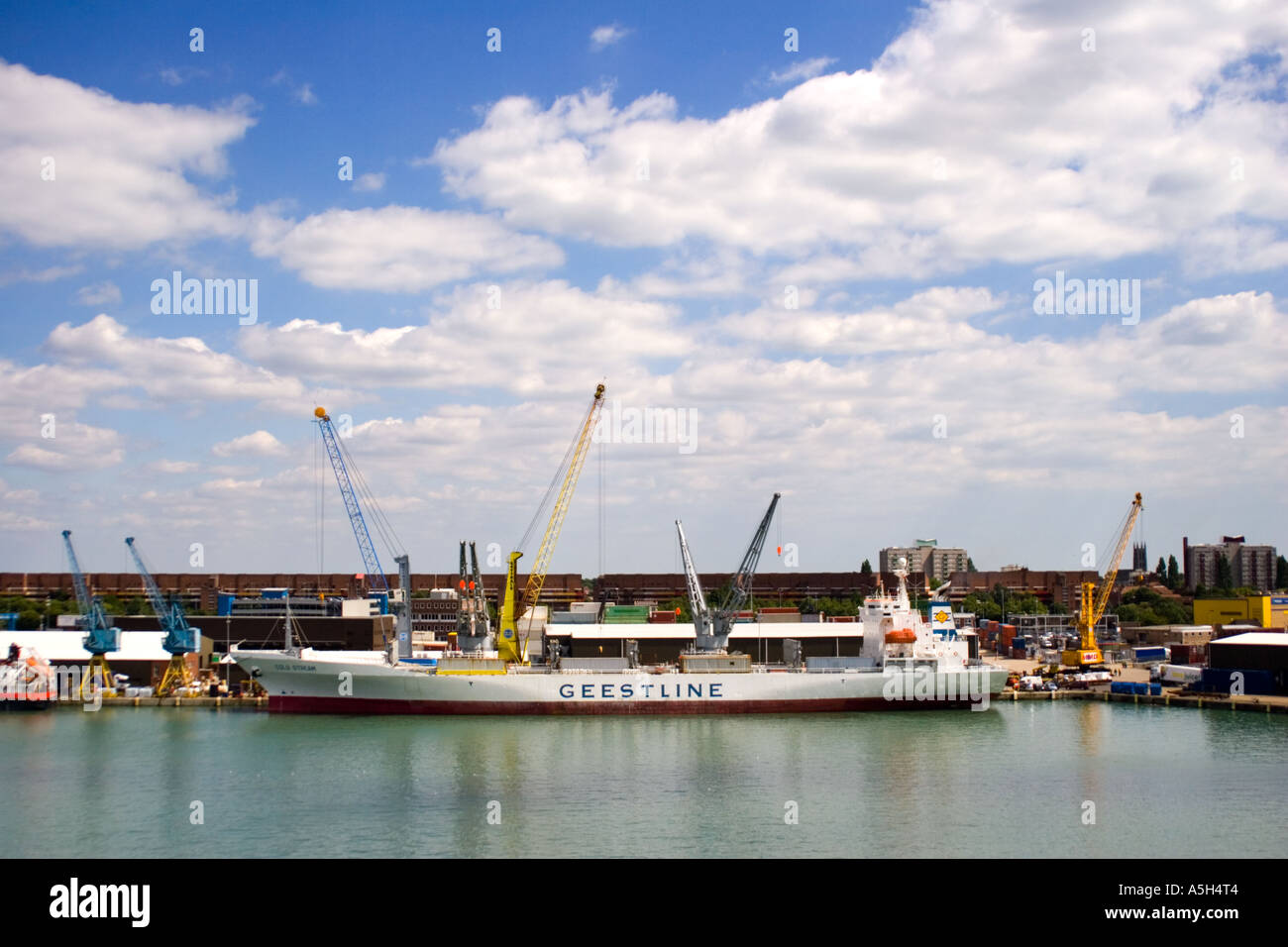 Geest vessel, Portsmouth docks Stock Photo - Alamy