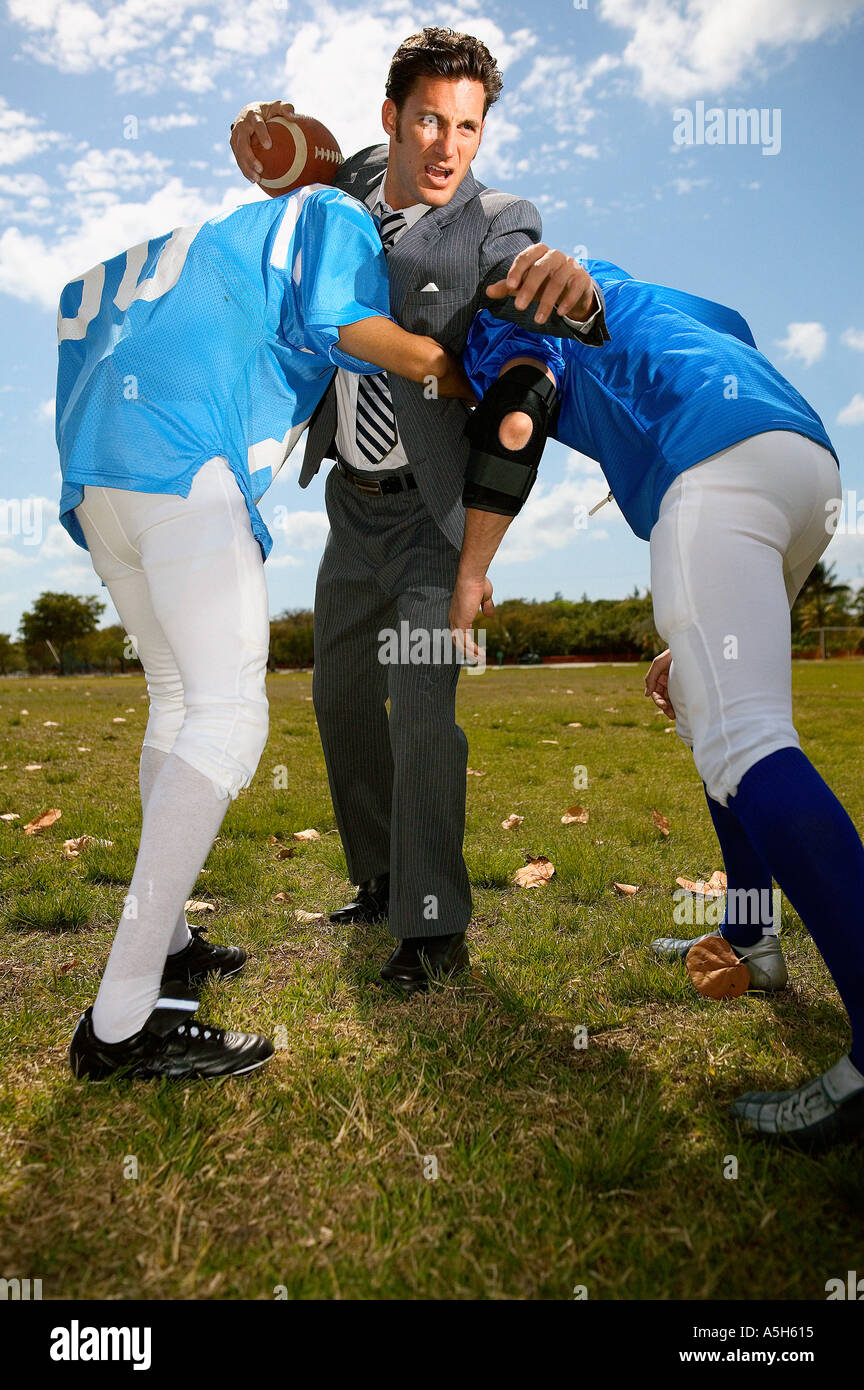 Football field american stands hi-res stock photography and images - Alamy