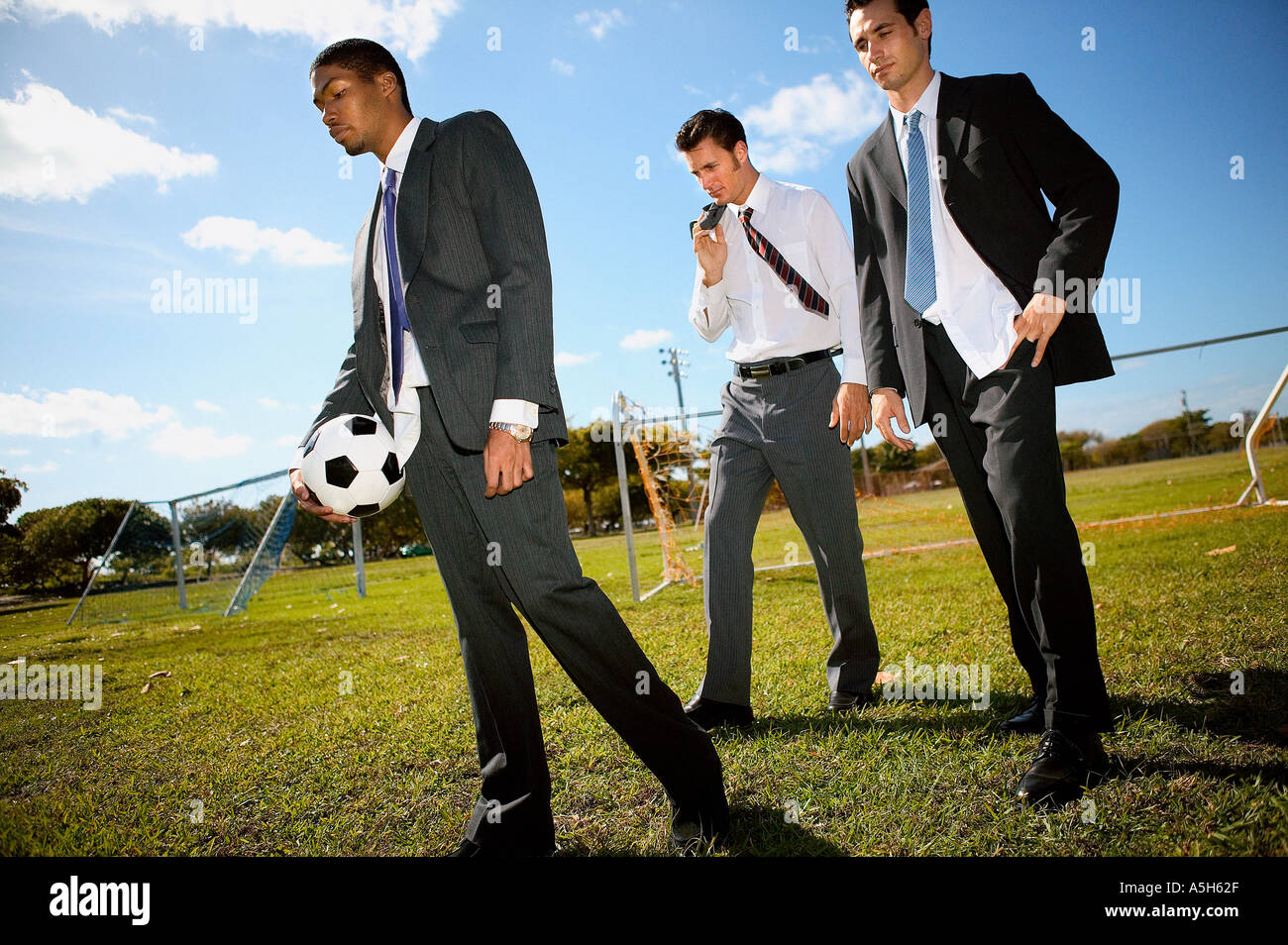 Leaving pitch soccer hi-res stock photography and images - Alamy