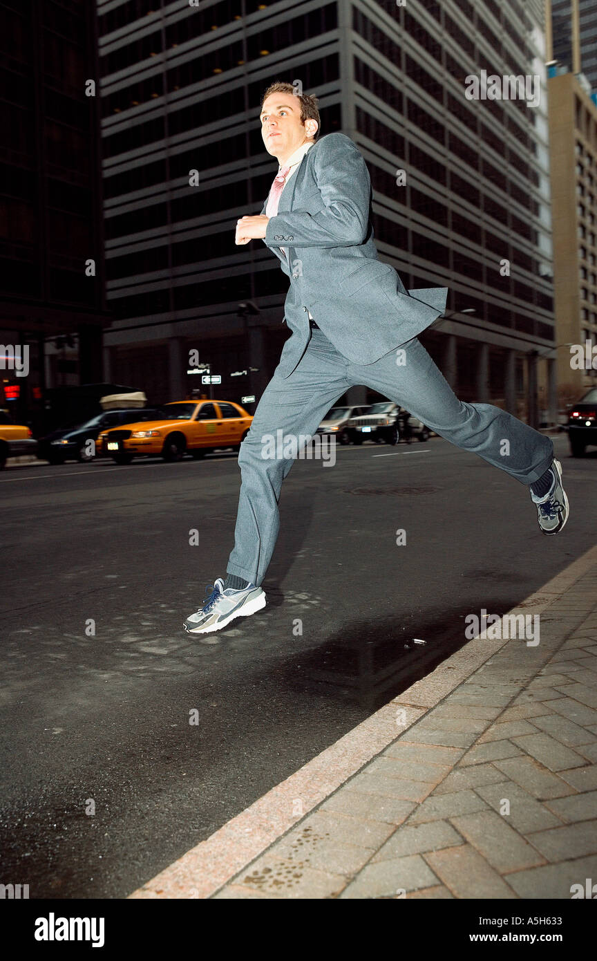 White car running through hi-res stock photography and images - Alamy