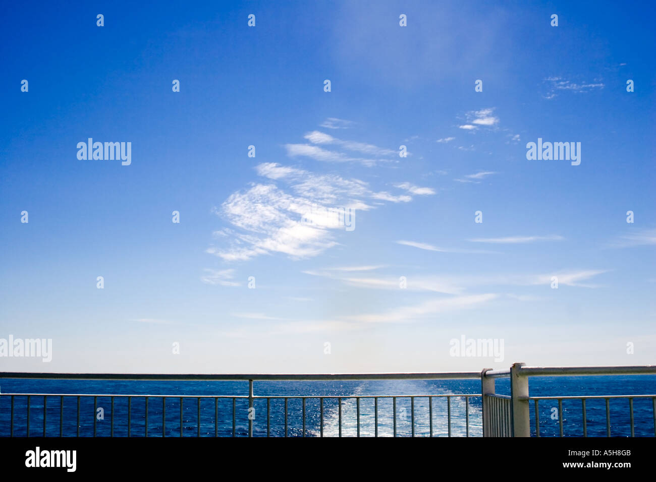 Crossing the English Channel Stock Photo - Alamy