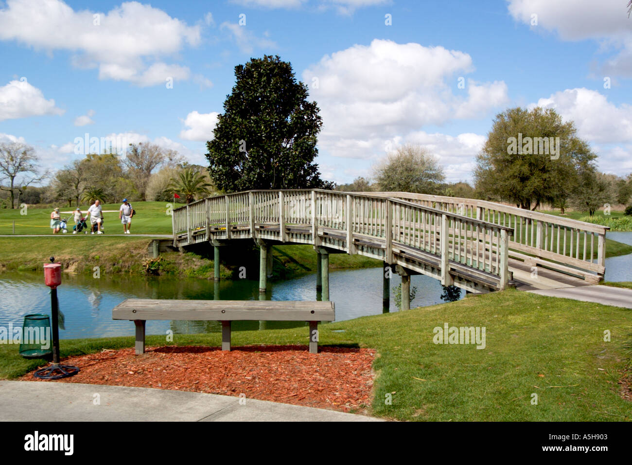 Bridge for golfers hi-res stock photography and images - Alamy