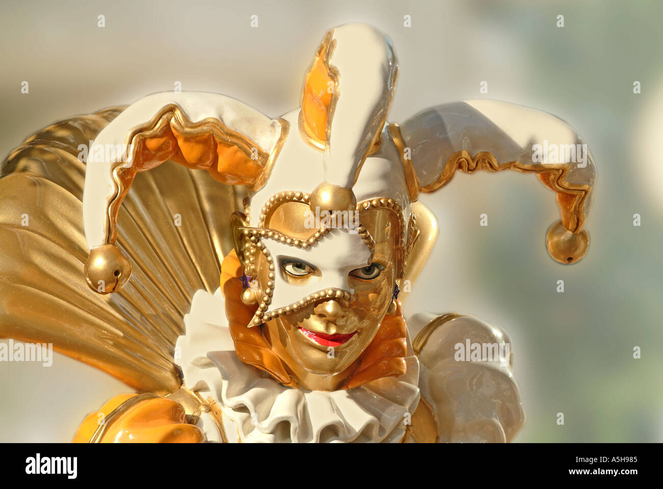Jester face hi-res stock photography and images - Alamy