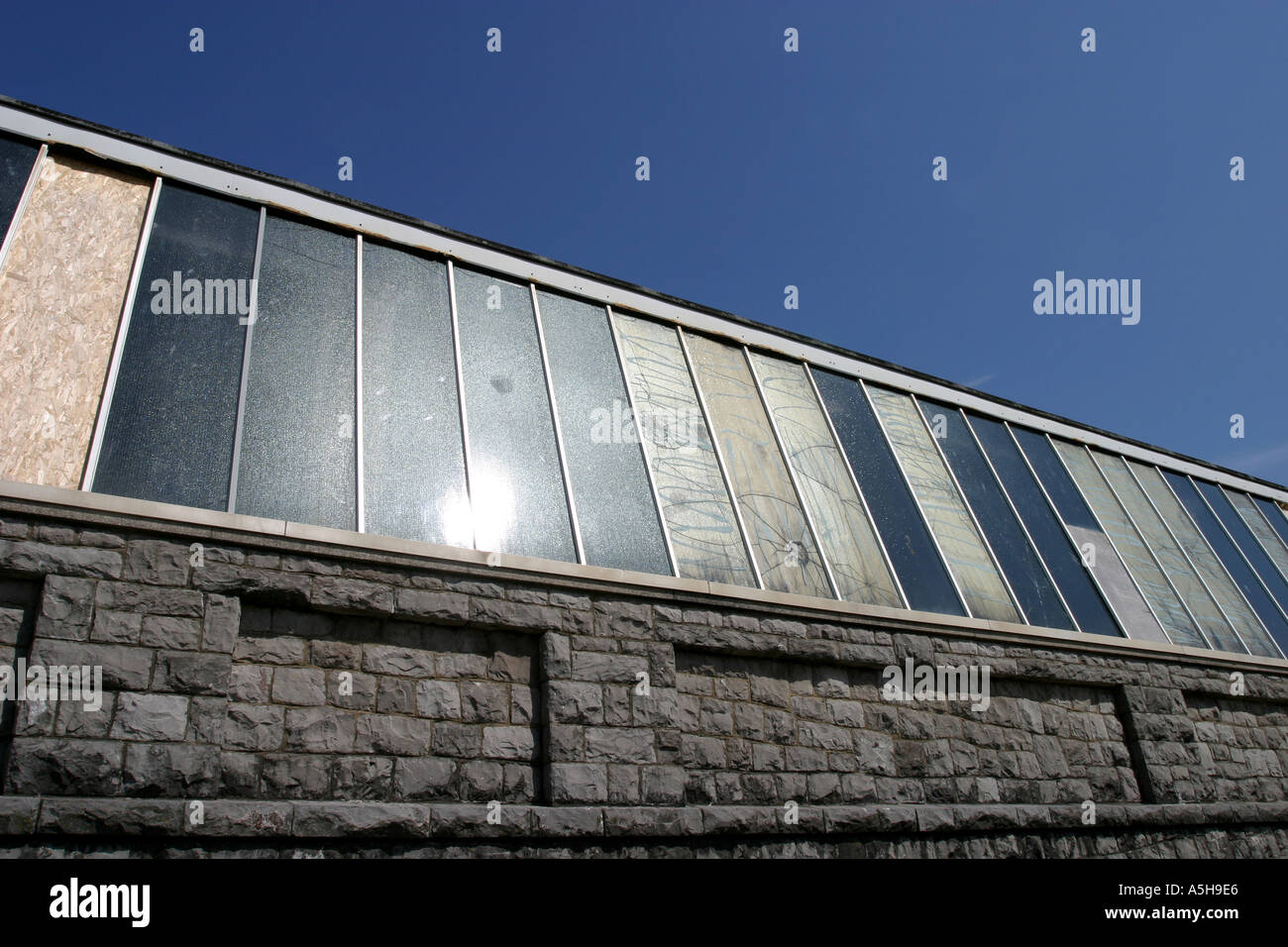 Part of The Tropicana building in Weston super Mare Somerset Stock ...