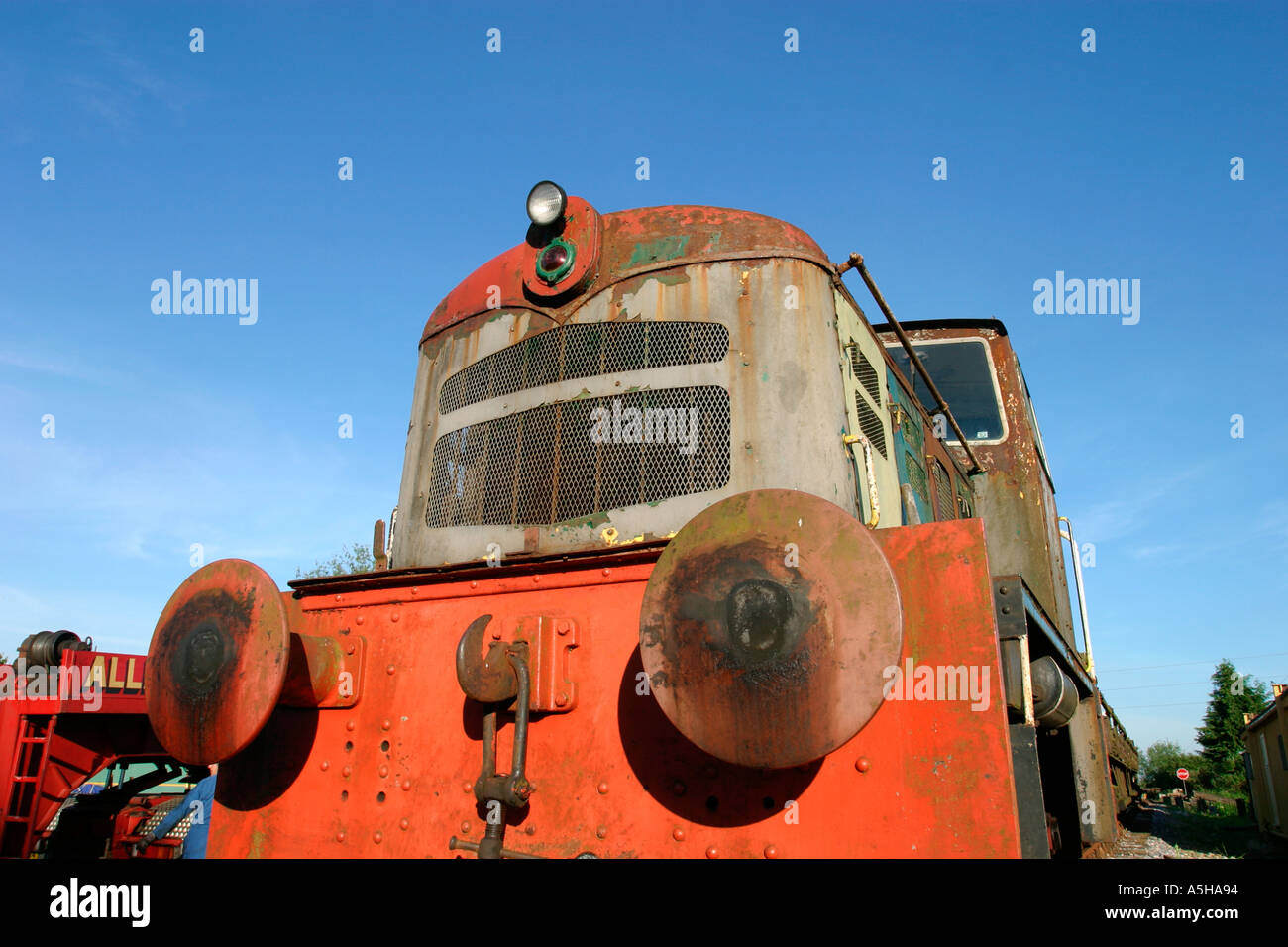 Diesel shunting engine at the Swindon and Cricklade Railway Society ...