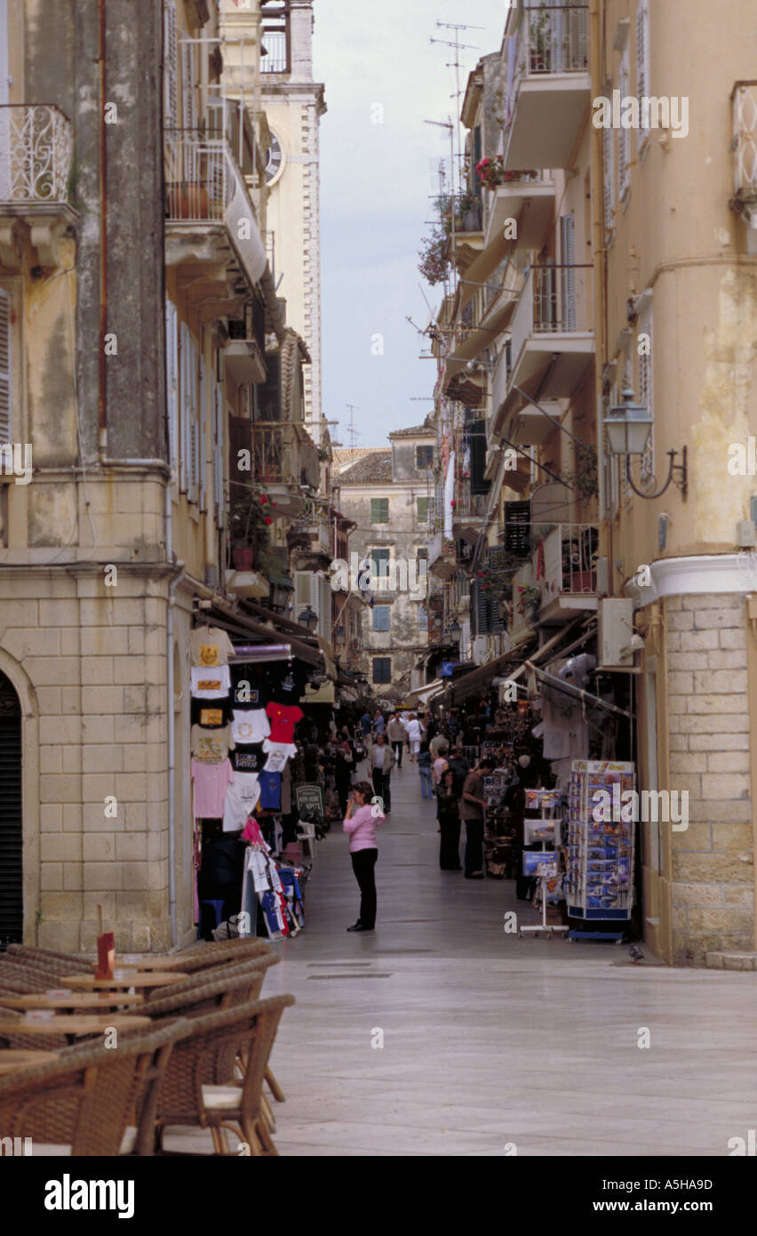 Corfu homes house hi-res stock photography and images - Alamy