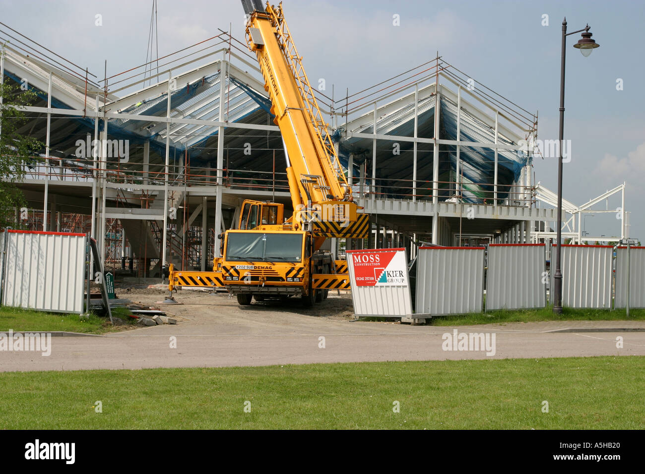 Construction of the new National Trust headquarters in the old GWR ...
