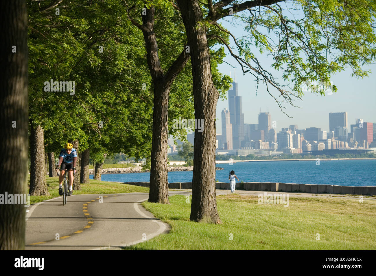 Chicago runners hi-res stock photography and images - Alamy