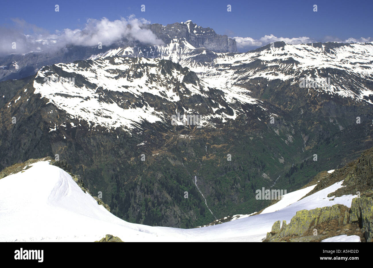 France French Alps Le Brévent View from Le Brevent, near the resort of ...