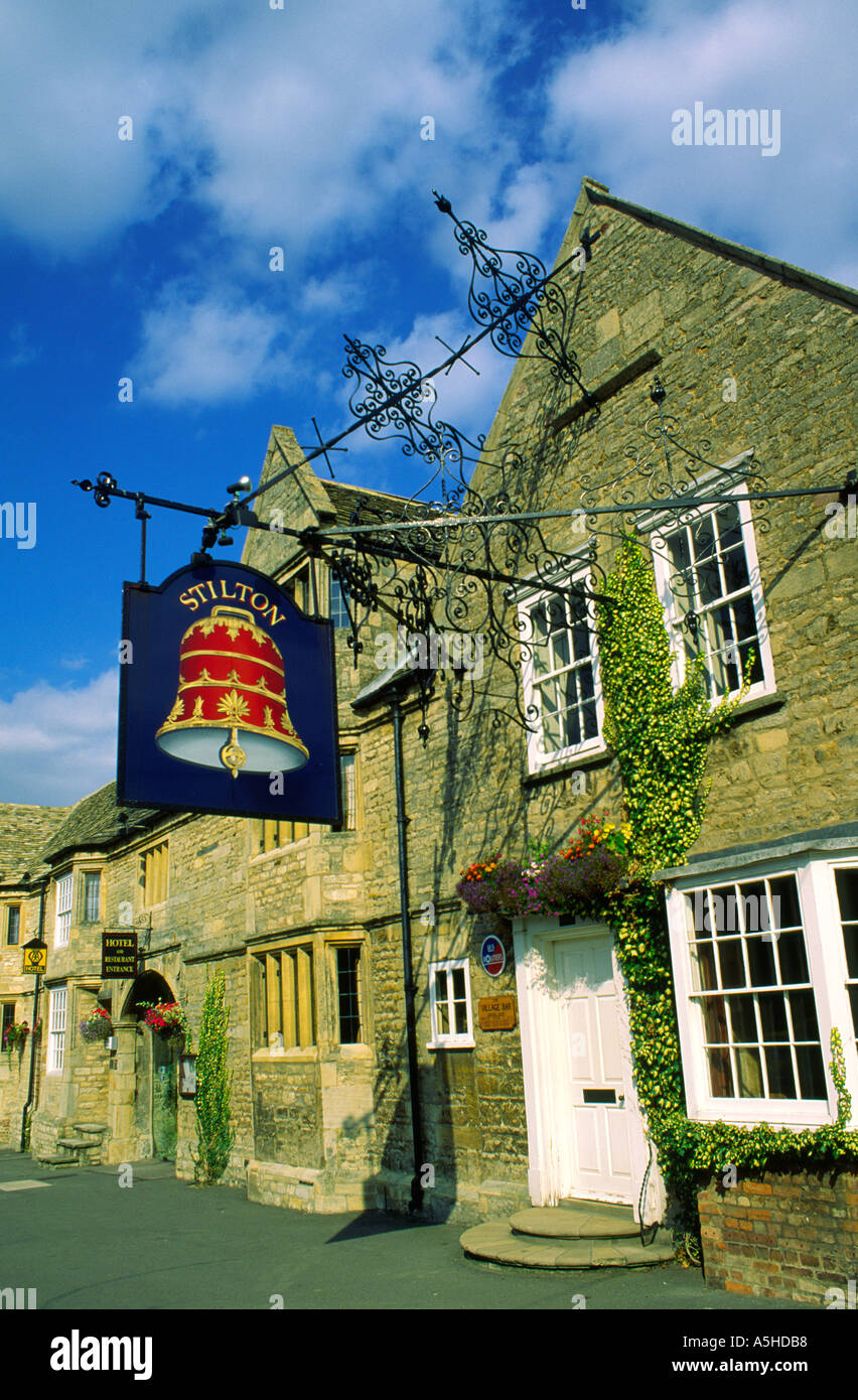 The Bell coaching inn on the Great North Road famous for cheeses at ...