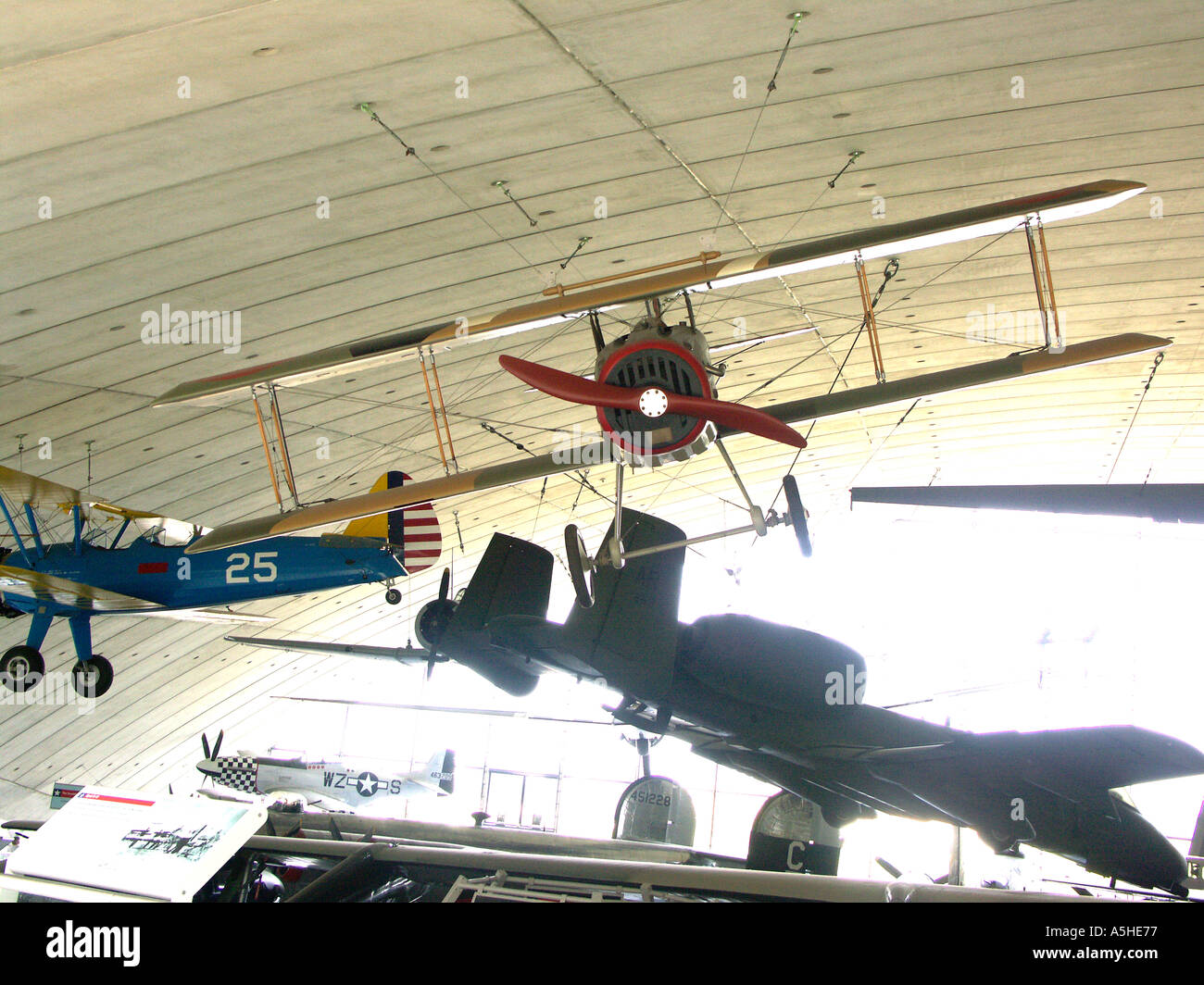 Duxford Military Aircraft Museum Spad 13 Stock Photo - Alamy