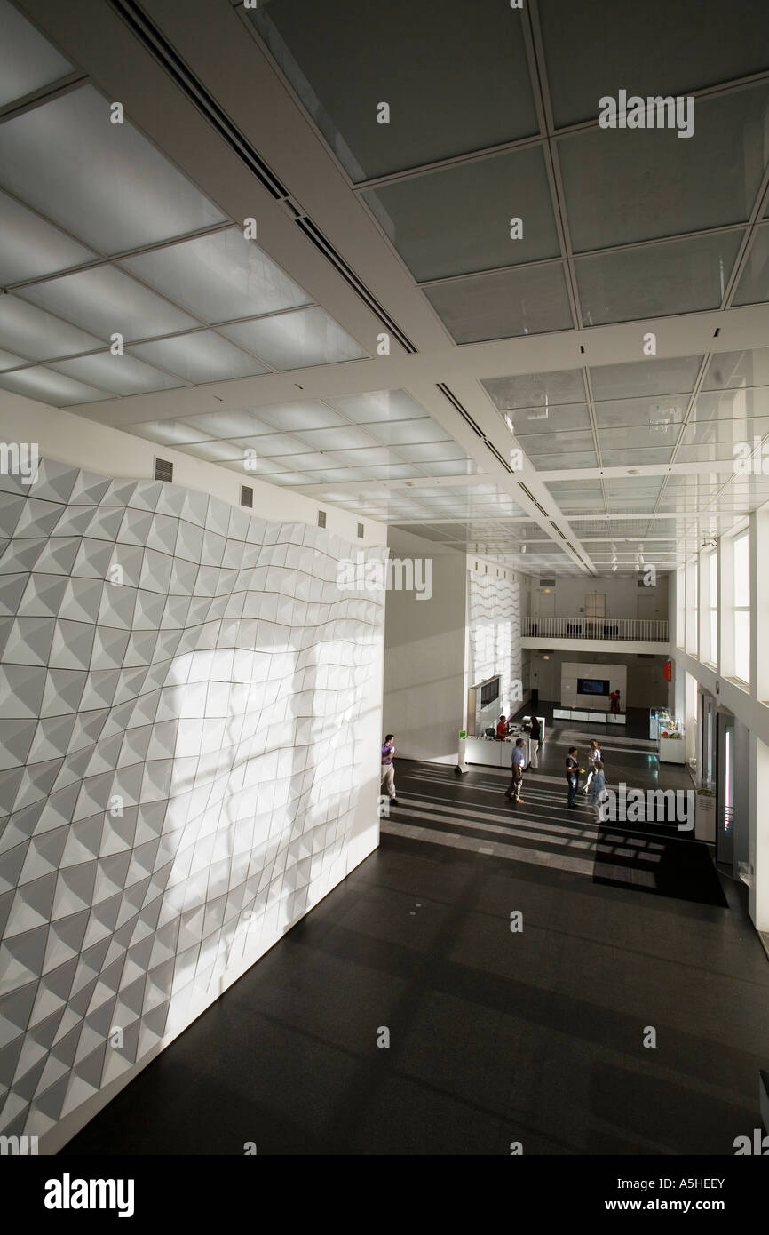 ILLINOIS Chicago Lobby and entrance of Museum of Contemporary Art ...