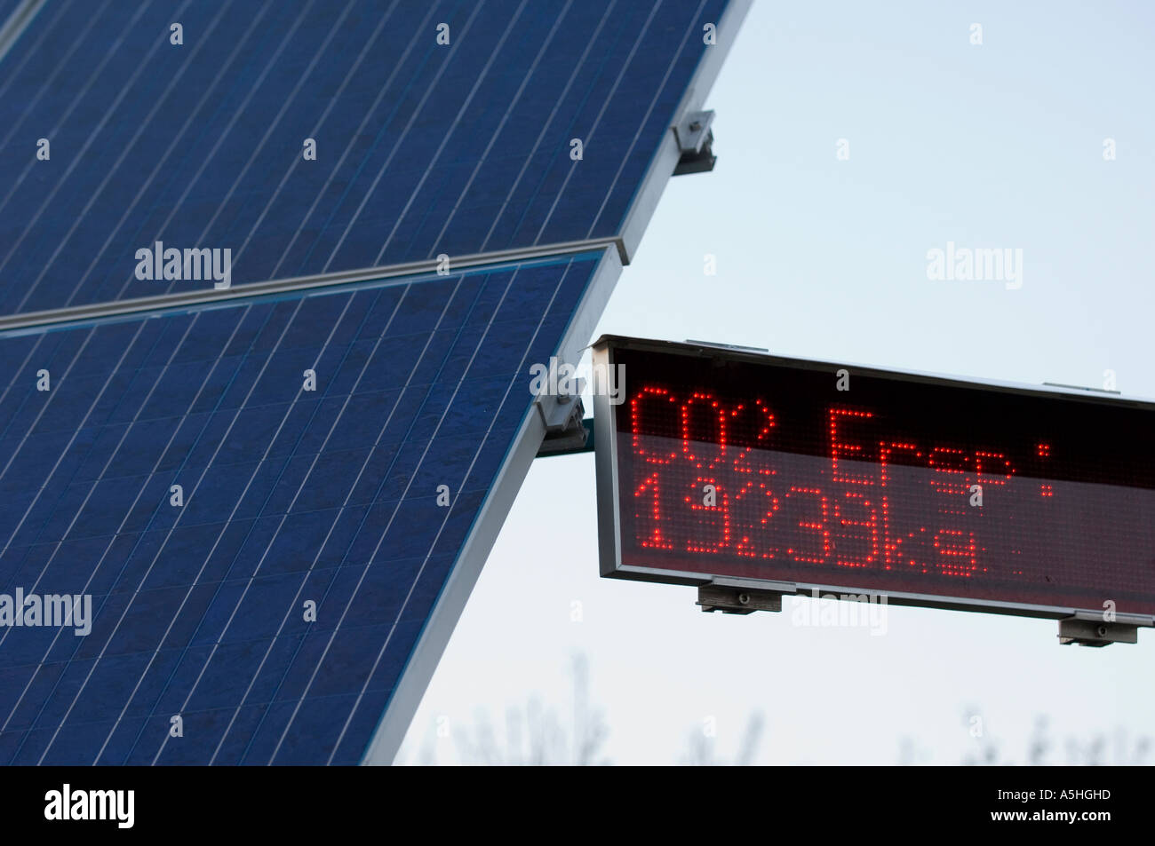 Solar power system display hi-res stock photography and images - Alamy