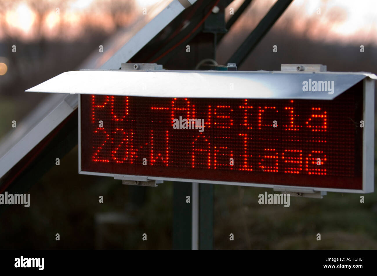 Solar power system display hi-res stock photography and images - Alamy