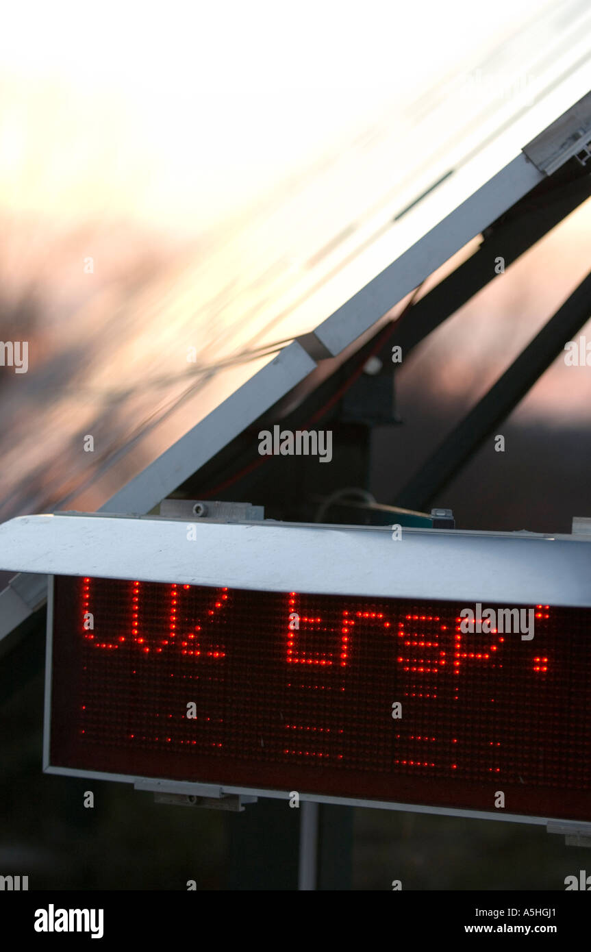 Solar power system display hi-res stock photography and images - Alamy