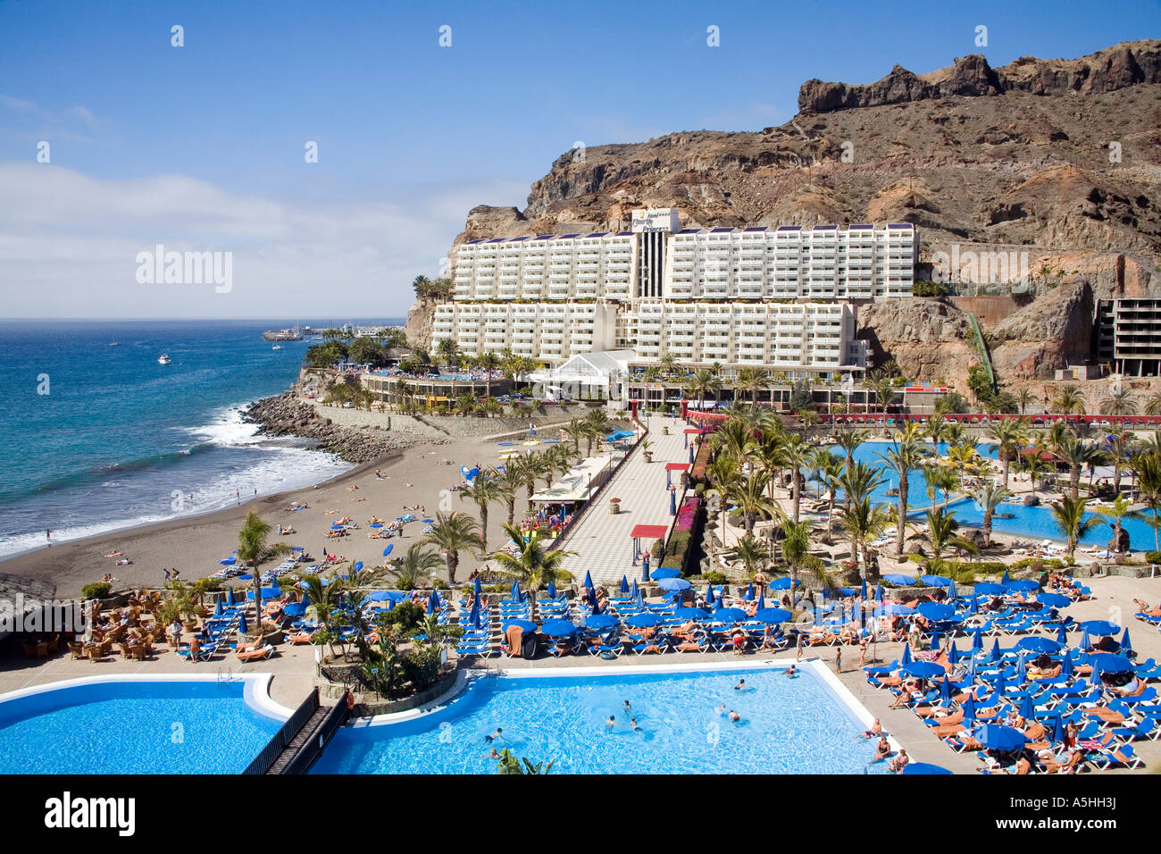Bay of Taurito in Gran Canaria Stock Photo - Alamy
