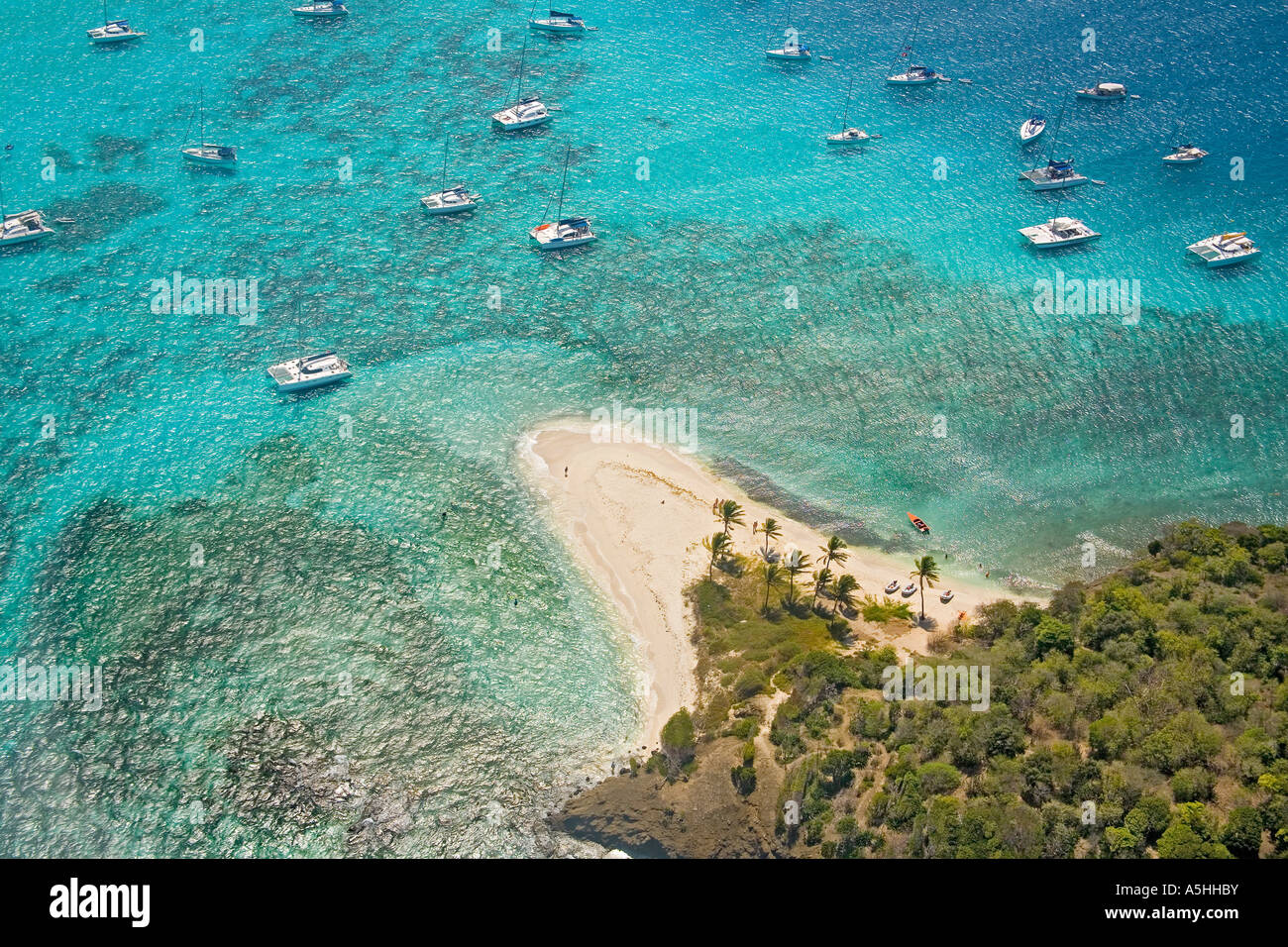 Tobago cays aerial hi-res stock photography and images - Alamy