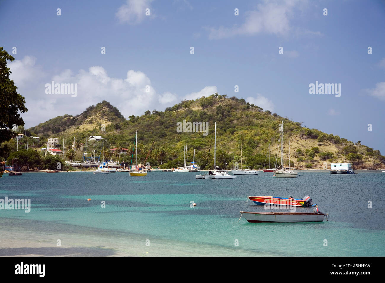 Tyrell bay caribbean hi-res stock photography and images - Alamy