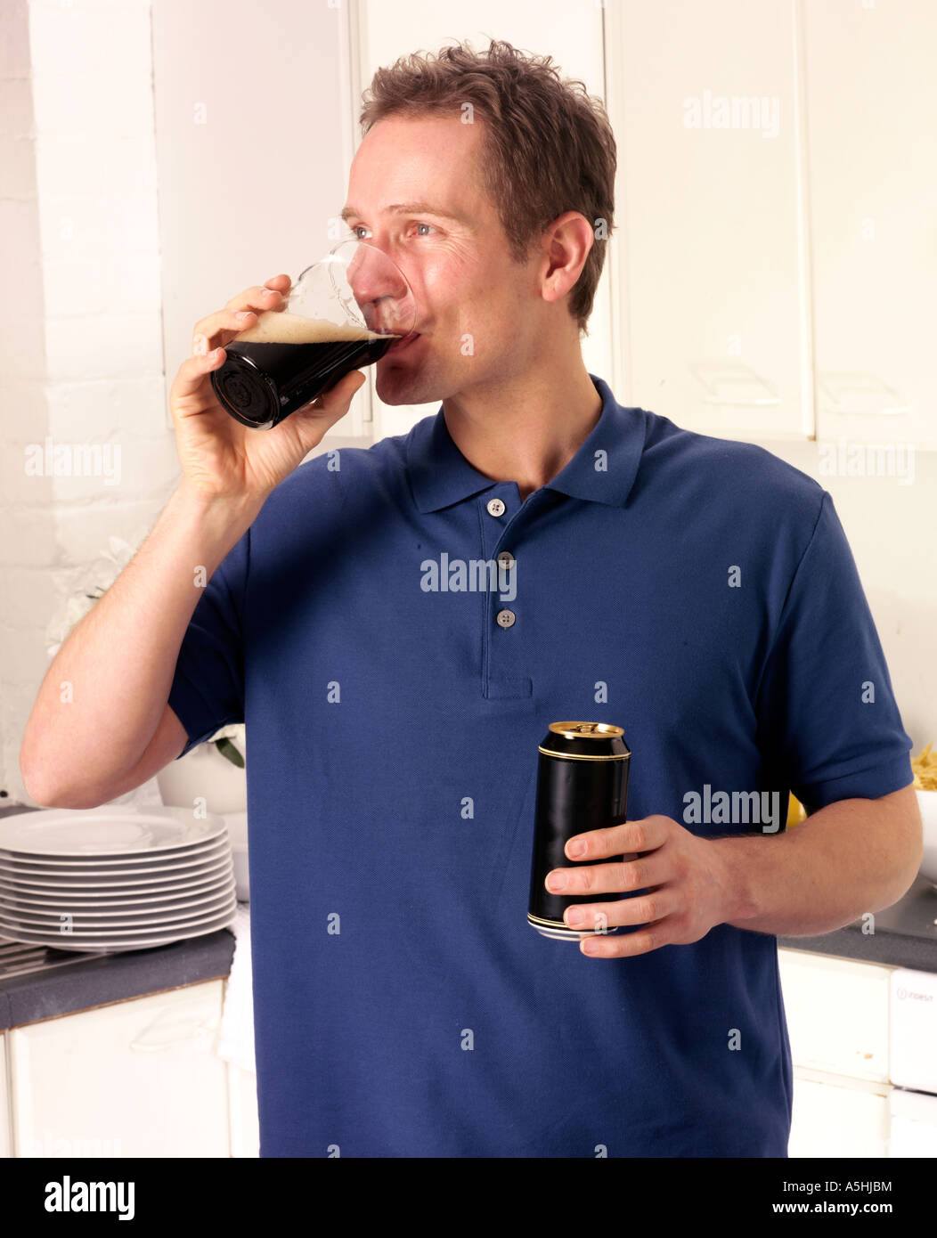 Man Drinking Guinness High Resolution Stock Photography and Images - Alamy