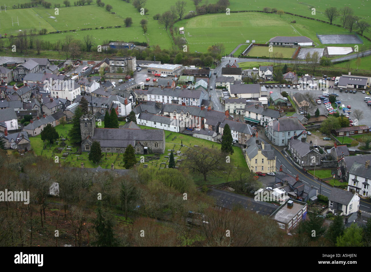 Corwen wales hi-res stock photography and images - Alamy