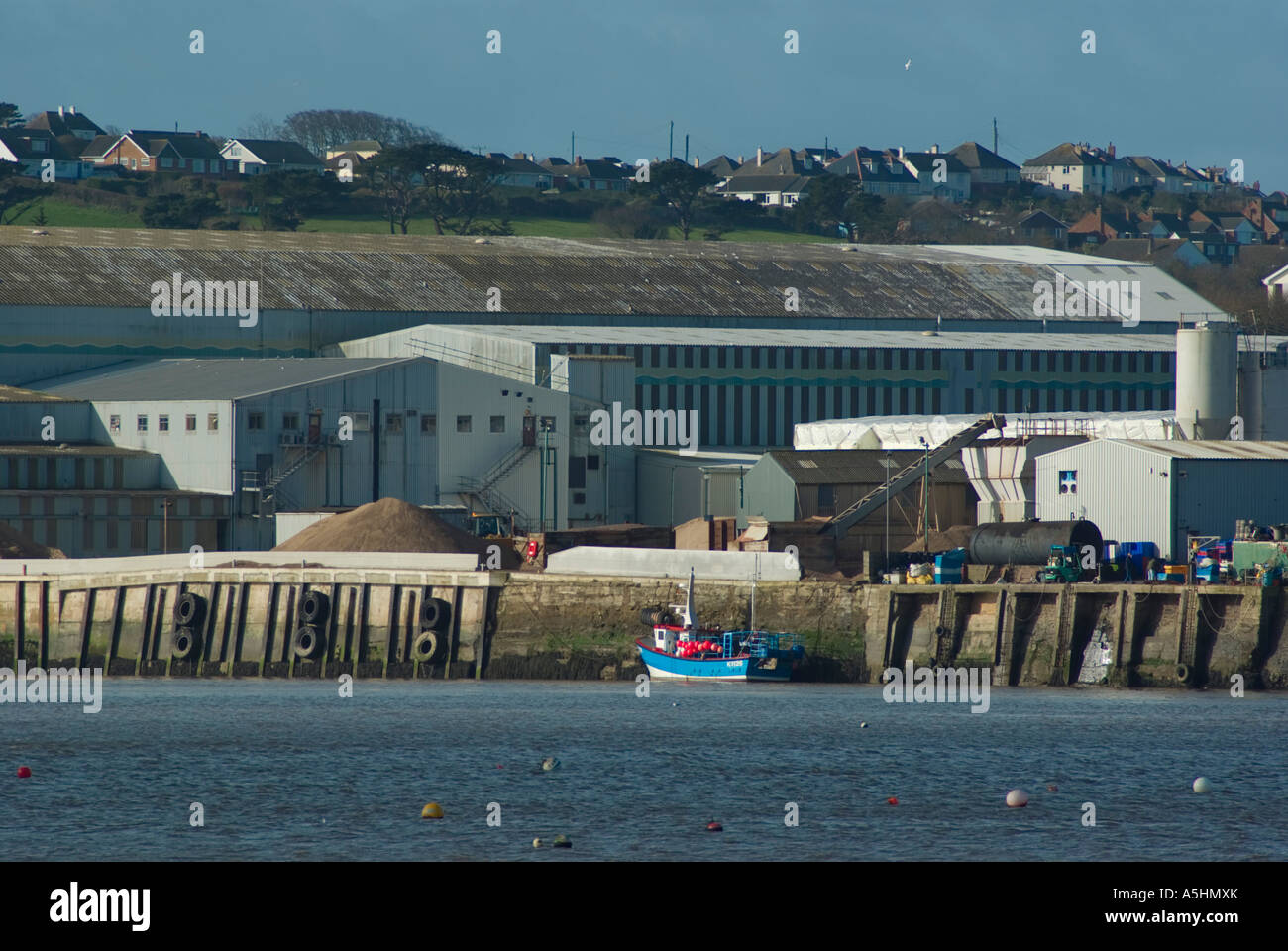 europe uk england North Devon Appledore shipyard Stock Photo - Alamy