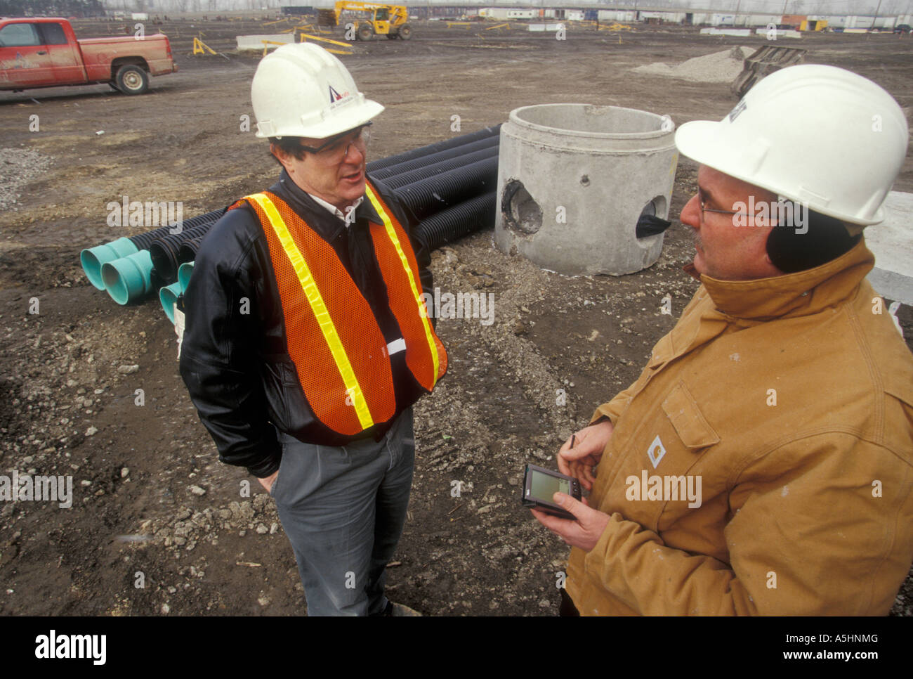 Construction Project Managers Stock Photo - Alamy
