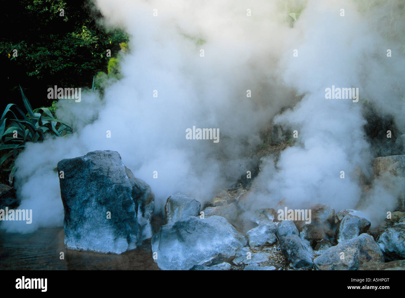 Geothermal japan kyushu hi-res stock photography and images - Alamy