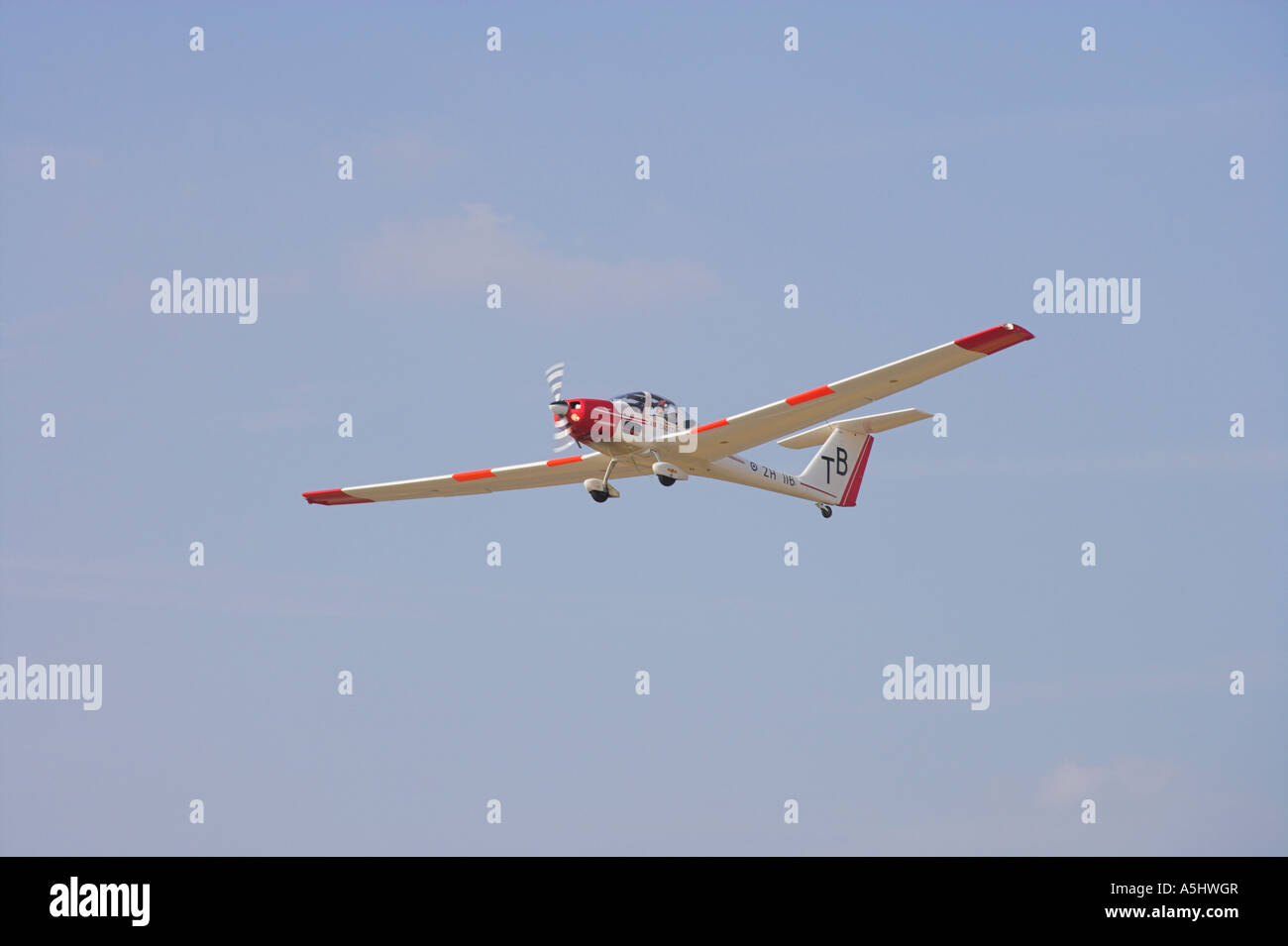 Fox Glider overflies at Farnborough 2006 Stock Photo - Alamy