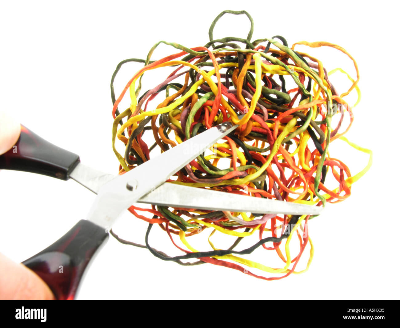 Cutting the gordian knot hi-res stock photography and images - Alamy