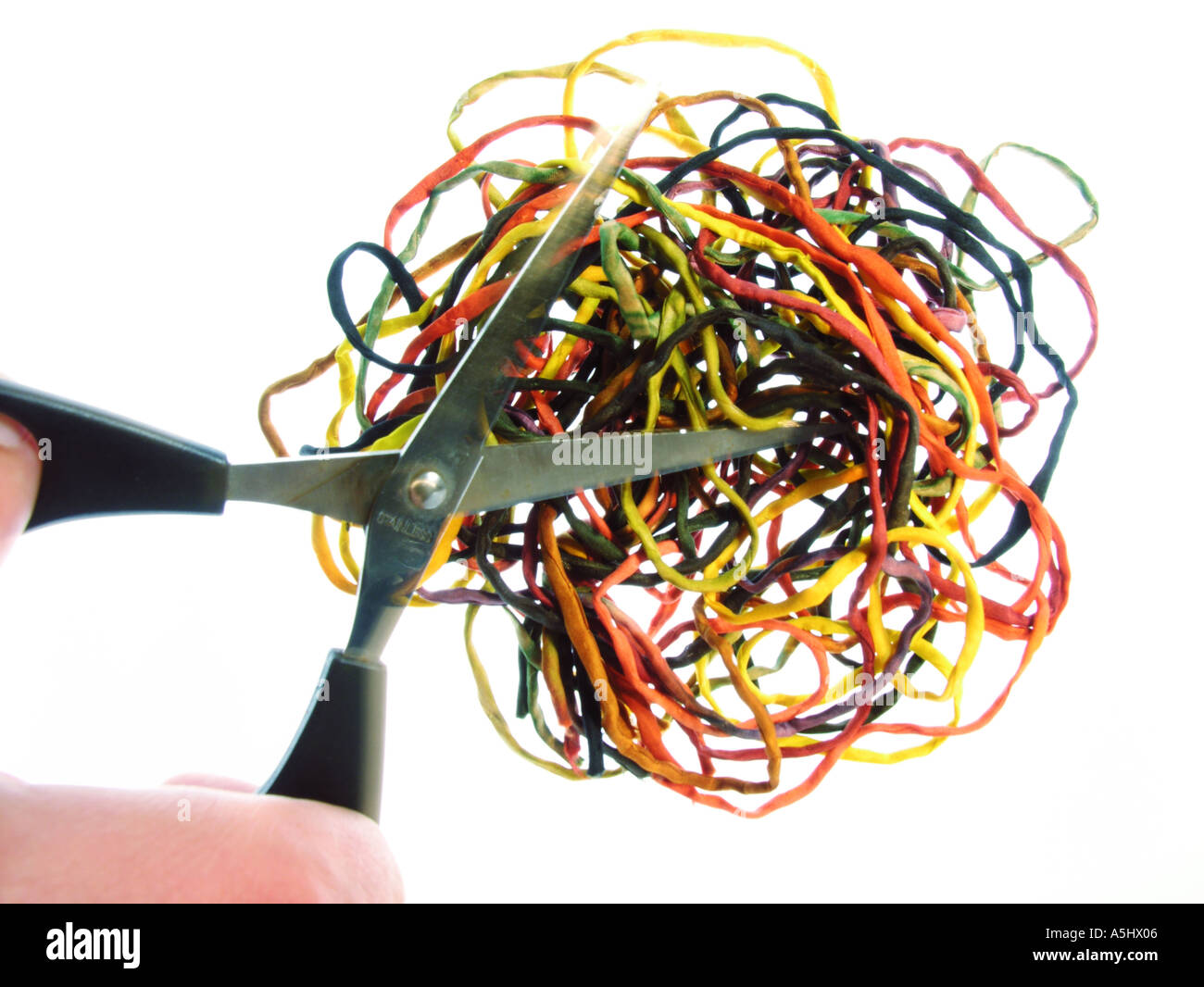 Cutting the gordian knot hi-res stock photography and images - Alamy