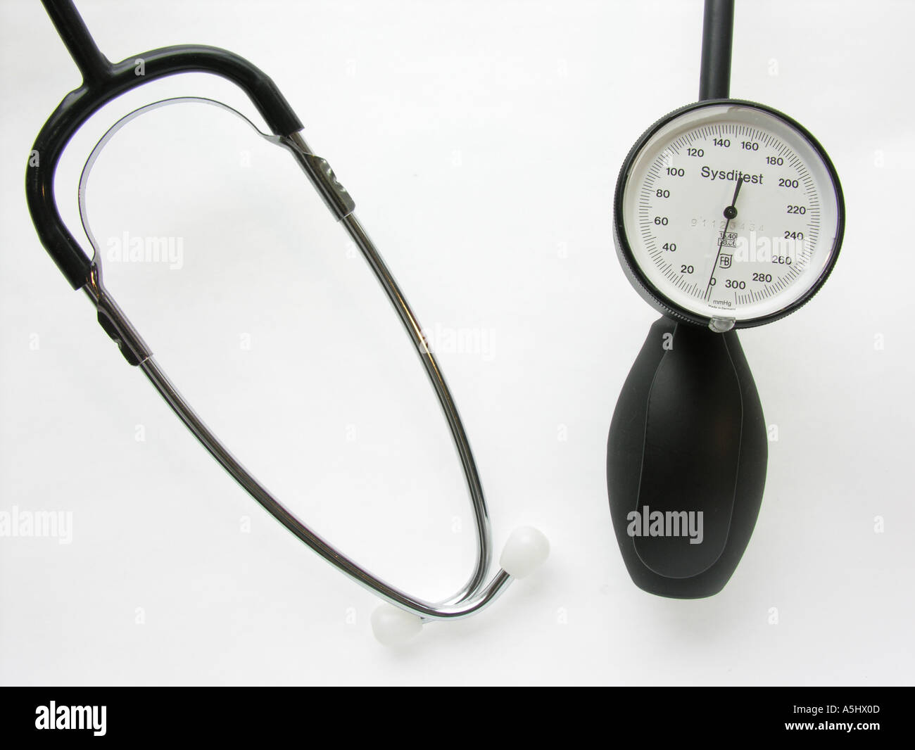 Blood pressure meter - sphygmomanometer Stock Photo - Alamy