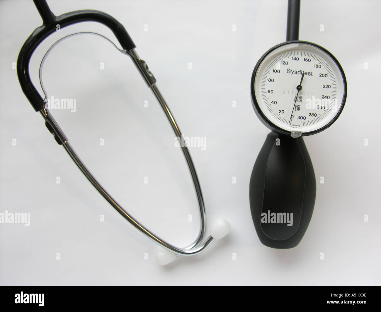Blood pressure manometer Stock Photo - Alamy