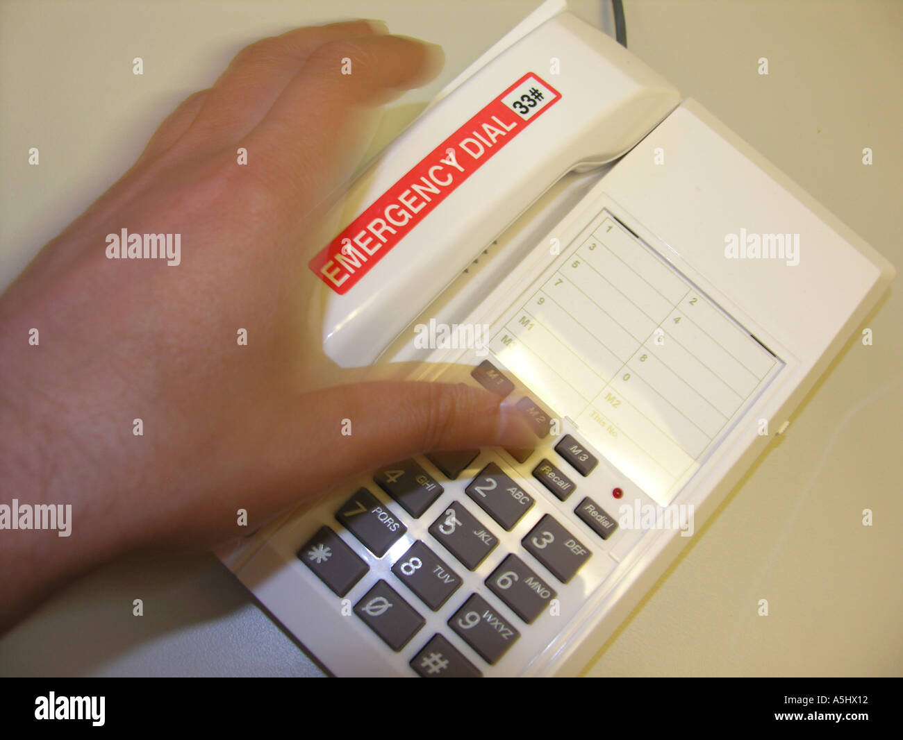 Emergency telephone sticker hi-res stock photography and images - Alamy