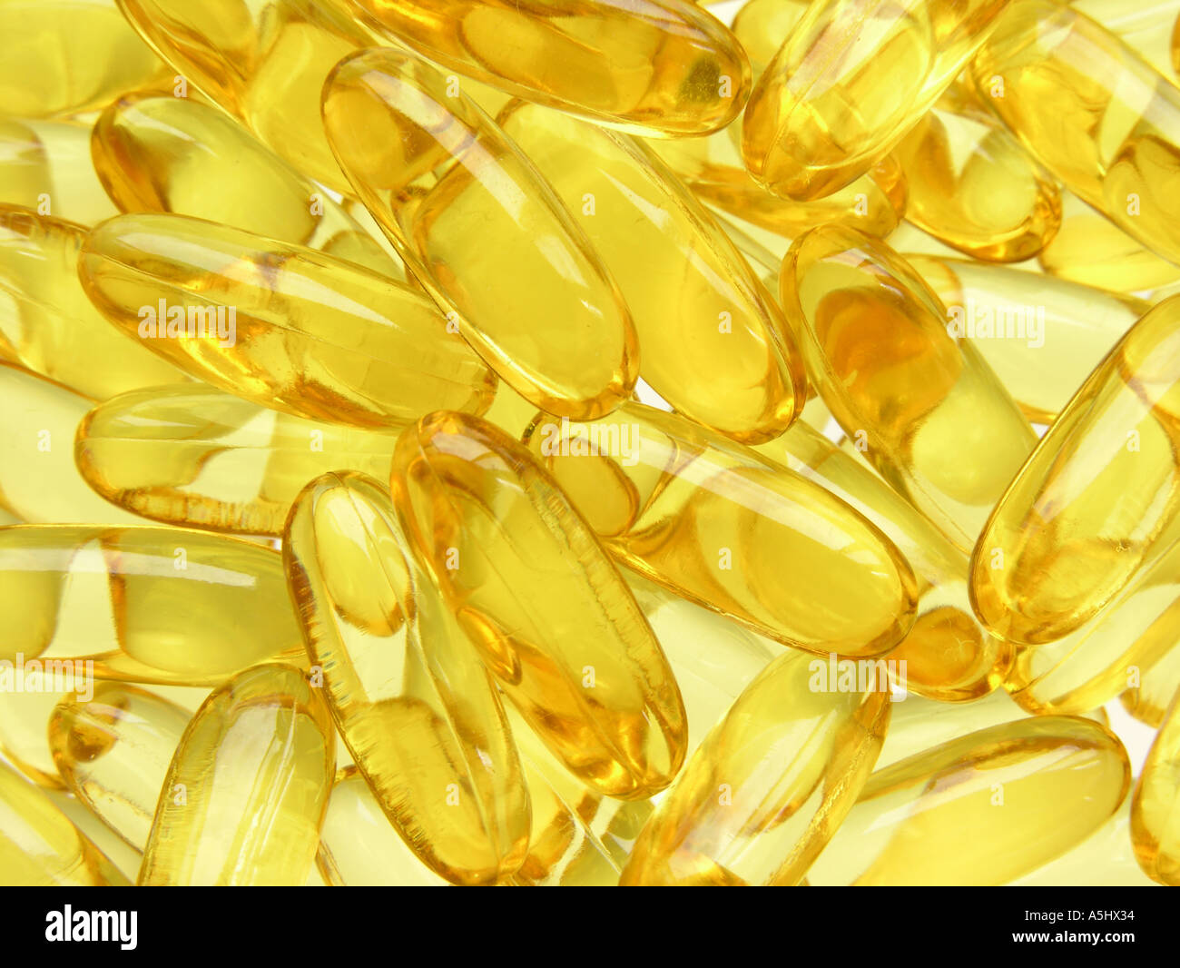 Fish oil capsules Stock Photo - Alamy