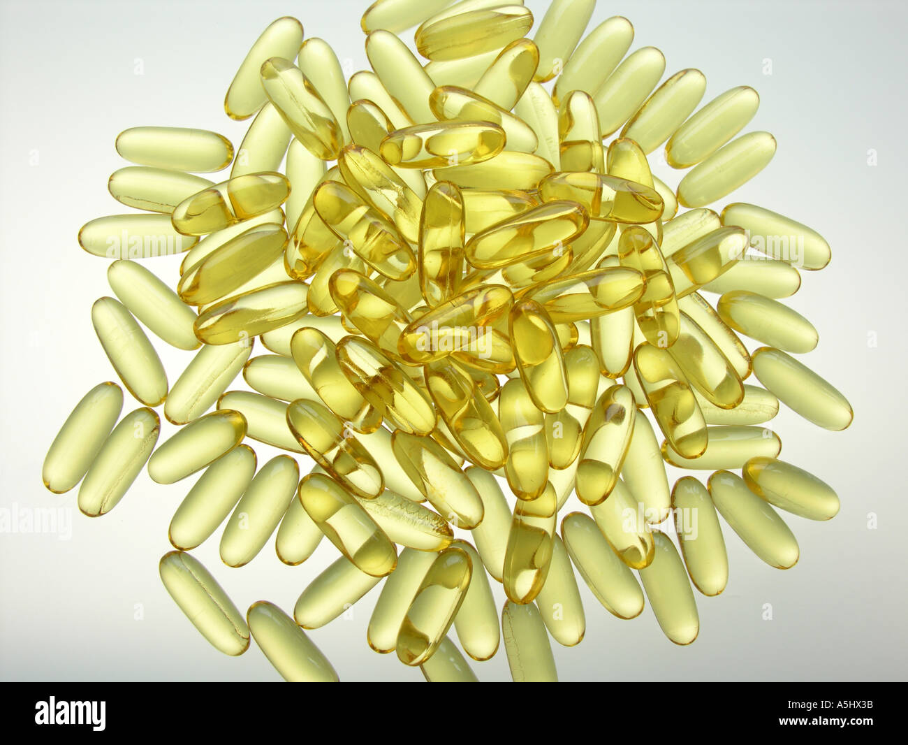 Fish oil capsules Stock Photo - Alamy