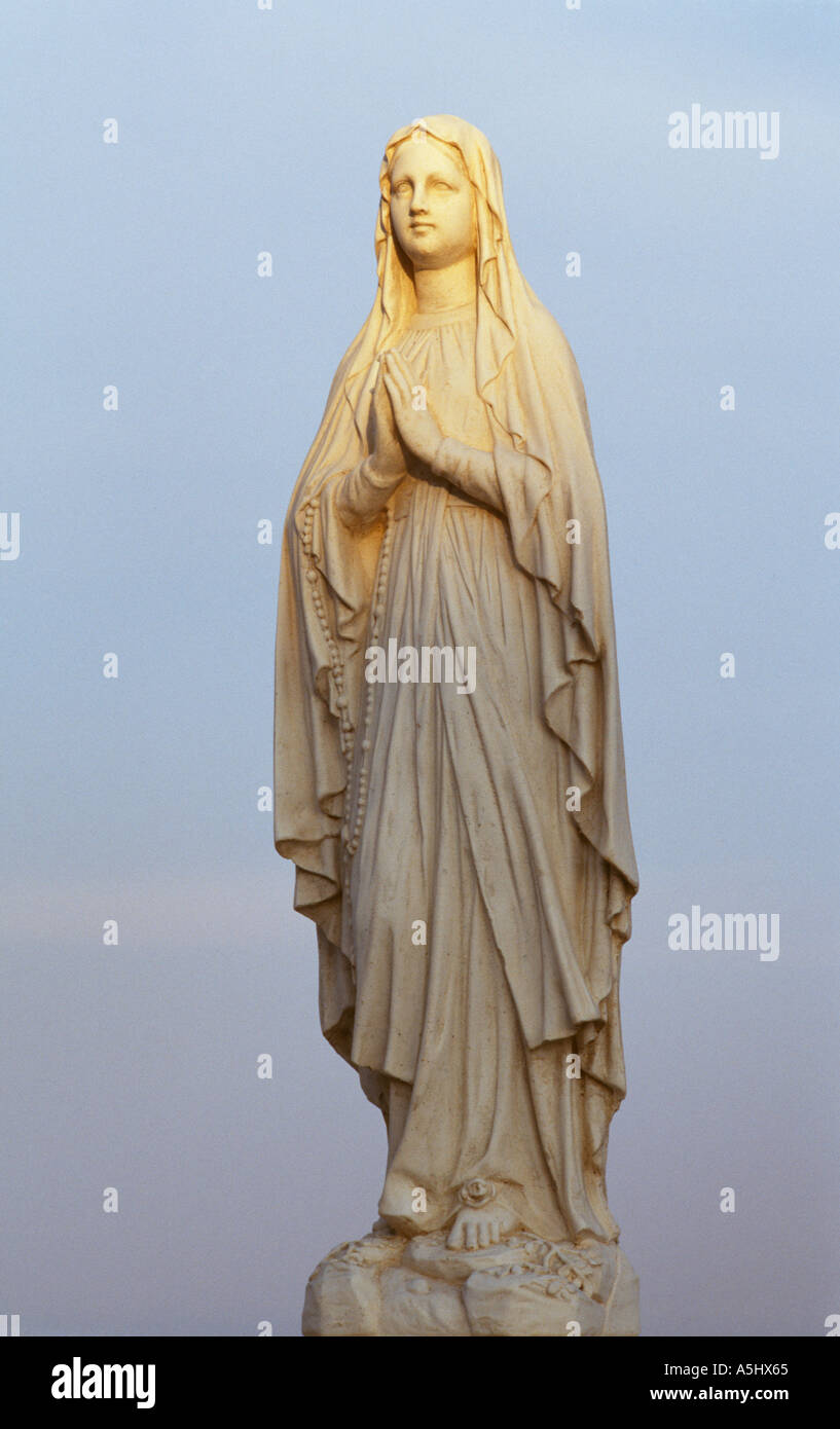 Statue on Gozo Stock Photo - Alamy