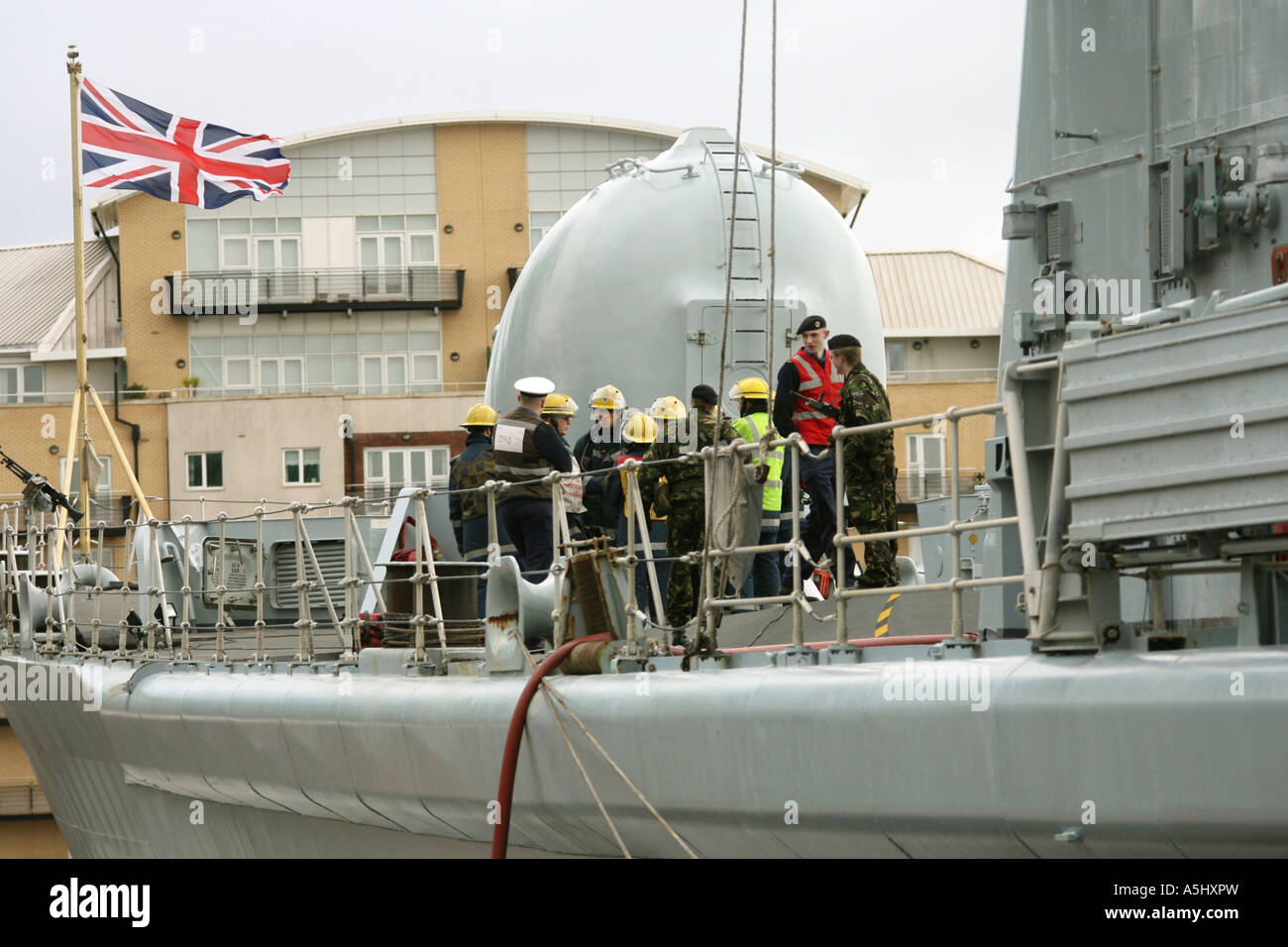 Naval firefighters hi-res stock photography and images - Alamy