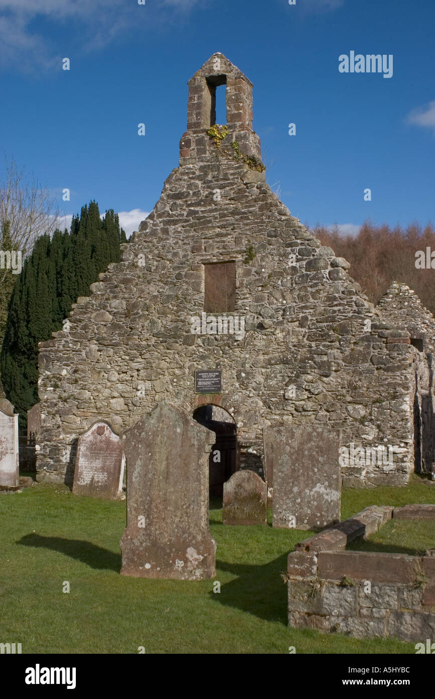 Ruins of Anwoth old church Stock Photo - Alamy