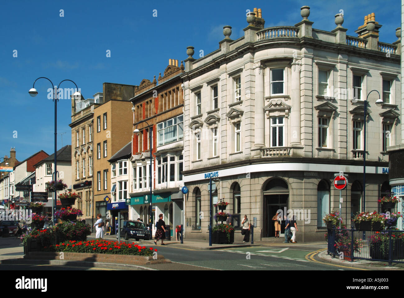 Aberystwyth Wales Town Centre High Resolution Stock Photography and ...