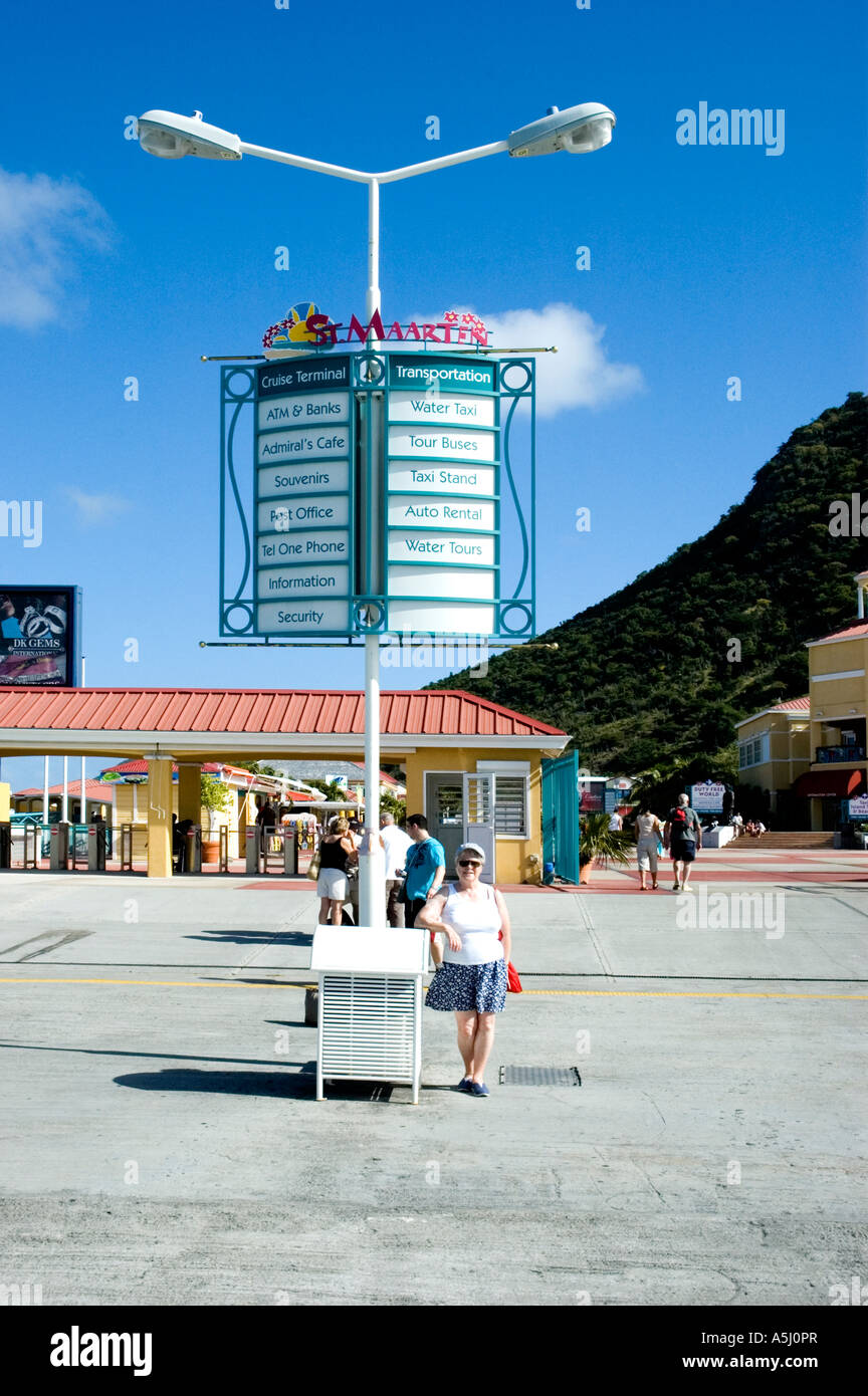 St maarten philipsburg sign hi-res stock photography and images - Alamy