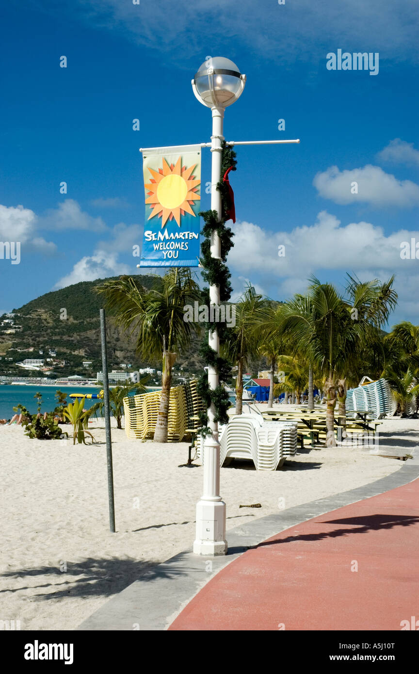Welcome to st maarten hi-res stock photography and images - Alamy